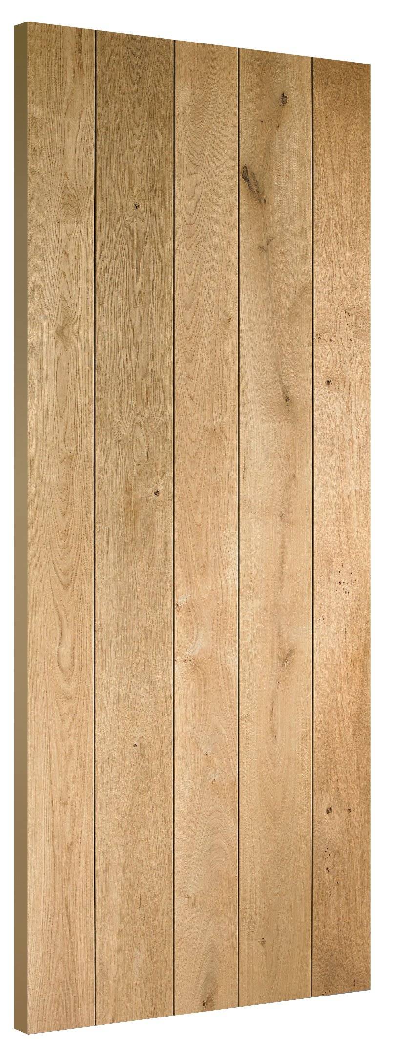 Rustic Oak Ledged Internal Door | XL Joinery