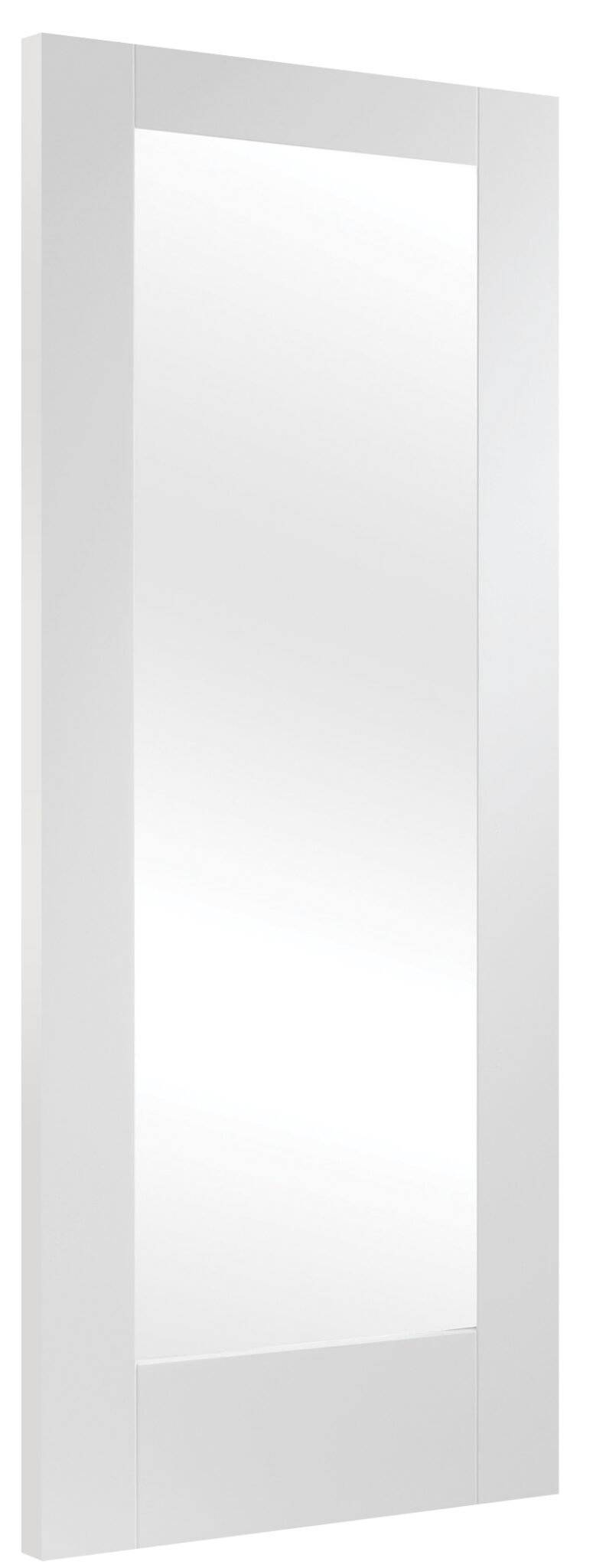 Internal White Primed Pattern 10 with Clear Glass | XL Joinery